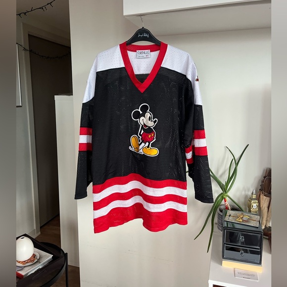Genus | Shirts | Disney Mickey Mouse Vintage Hockey Jersey Size Ml ...